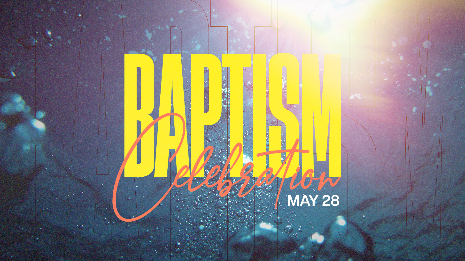 Baptism Sunday River Hills Church